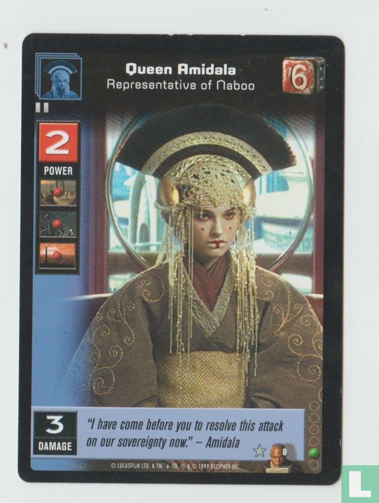 Queen Amidala, Representative of Naboo 8 (1999) - The Jedi Council ...