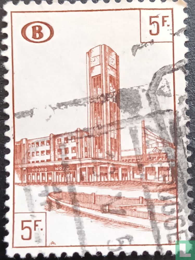 North-South connection in Brussels 5 (1953) - Belgium - LastDodo