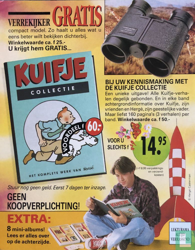 Verrekijker gratis D1.99.1064/66,68/73,78/80,93/99,113/14 - Casterman - LastDodo