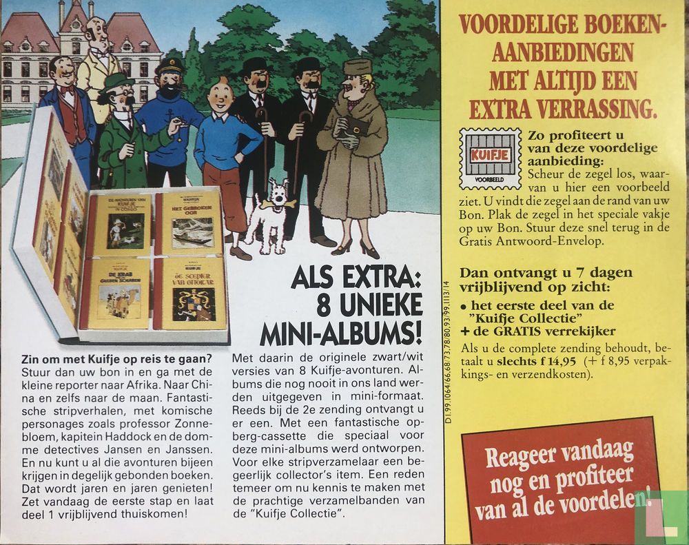 Verrekijker gratis D1.99.1064/66,68/73,78/80,93/99,113/14 - Casterman - LastDodo