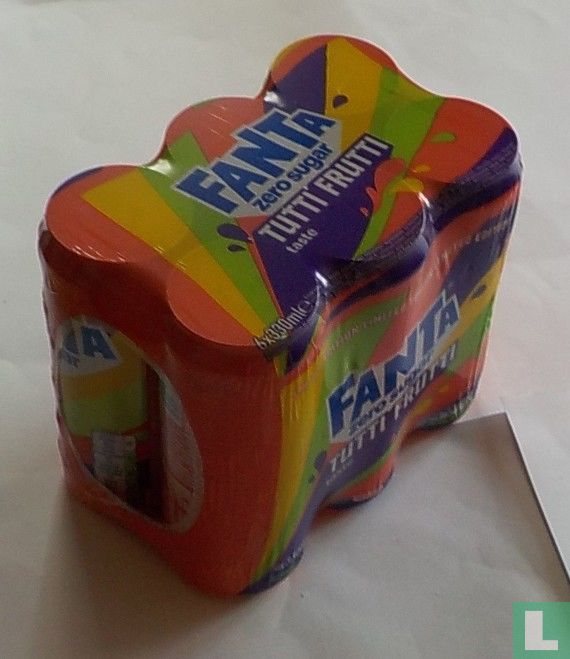Fanta zero sugar Tutti Frutti 6 pack 'Limited Edition' (2012 ...