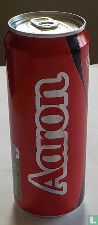 Coca-Cola zero sugar Aaron - Frisdrank - LastDodo