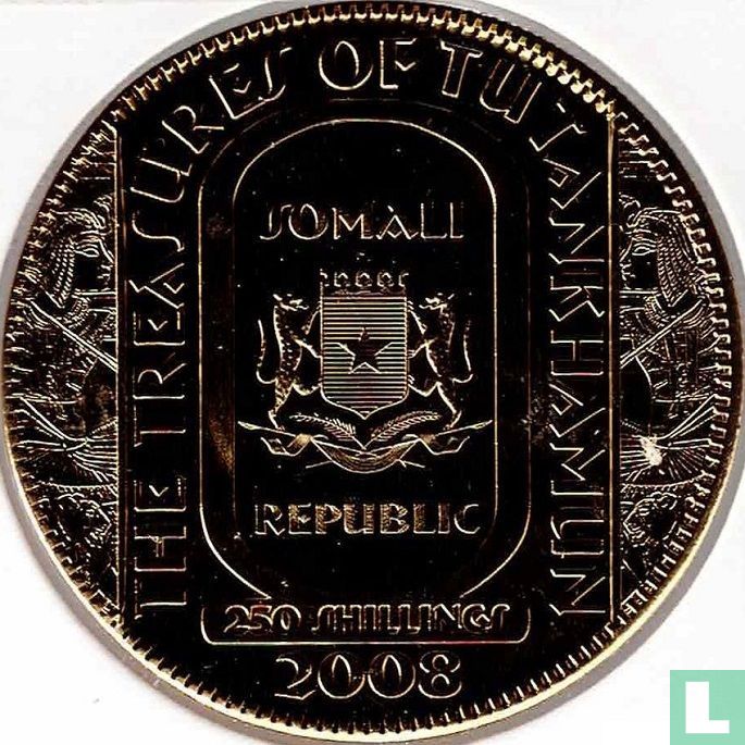 Somalië 250 shilling 2008 "Treasures of Tutankhamun - Statue of Horus ...