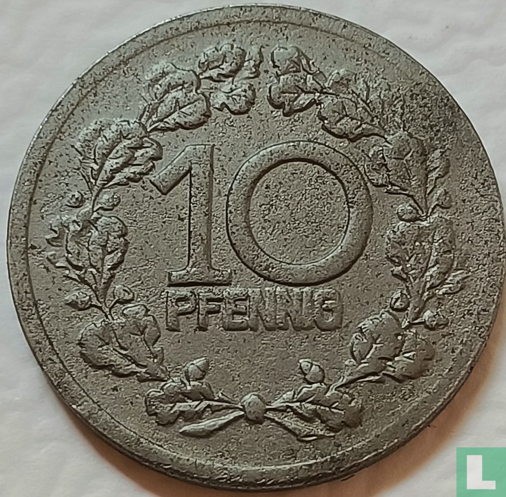 Vohwinkel 10 pfennig 1918 (ijzer) (1918) - Vohwinkel - LastDodo