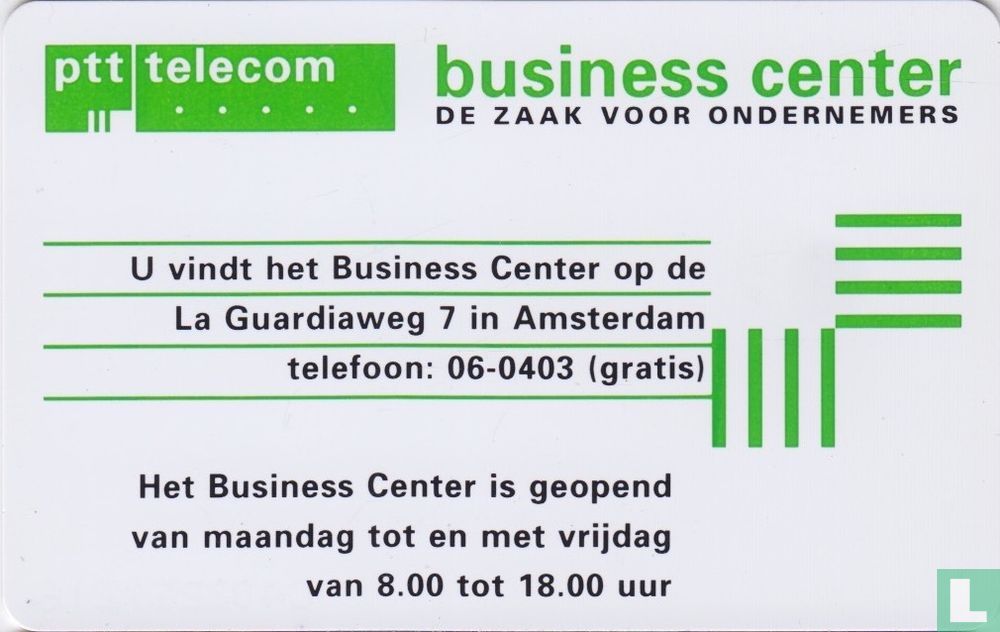 PTT Telecom Business Center Amsterdam 4022.037 (1994) - PTT Telecom ...