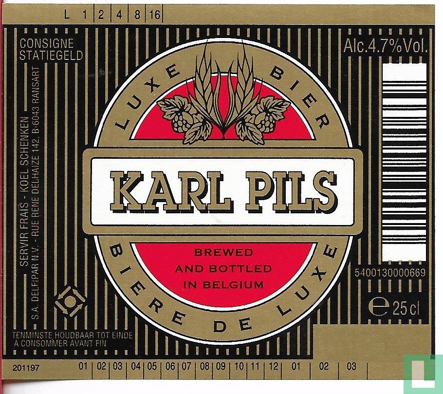 Karl pils - Van Roy, Wieze - LastDodo