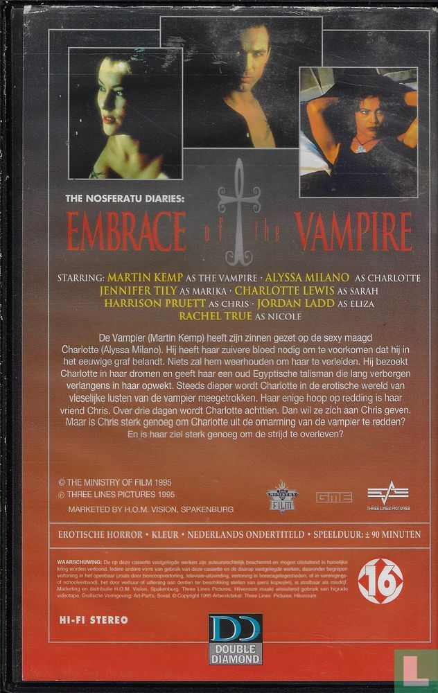 Embrace of the Vampire VHS - VHS videoband - LastDodo