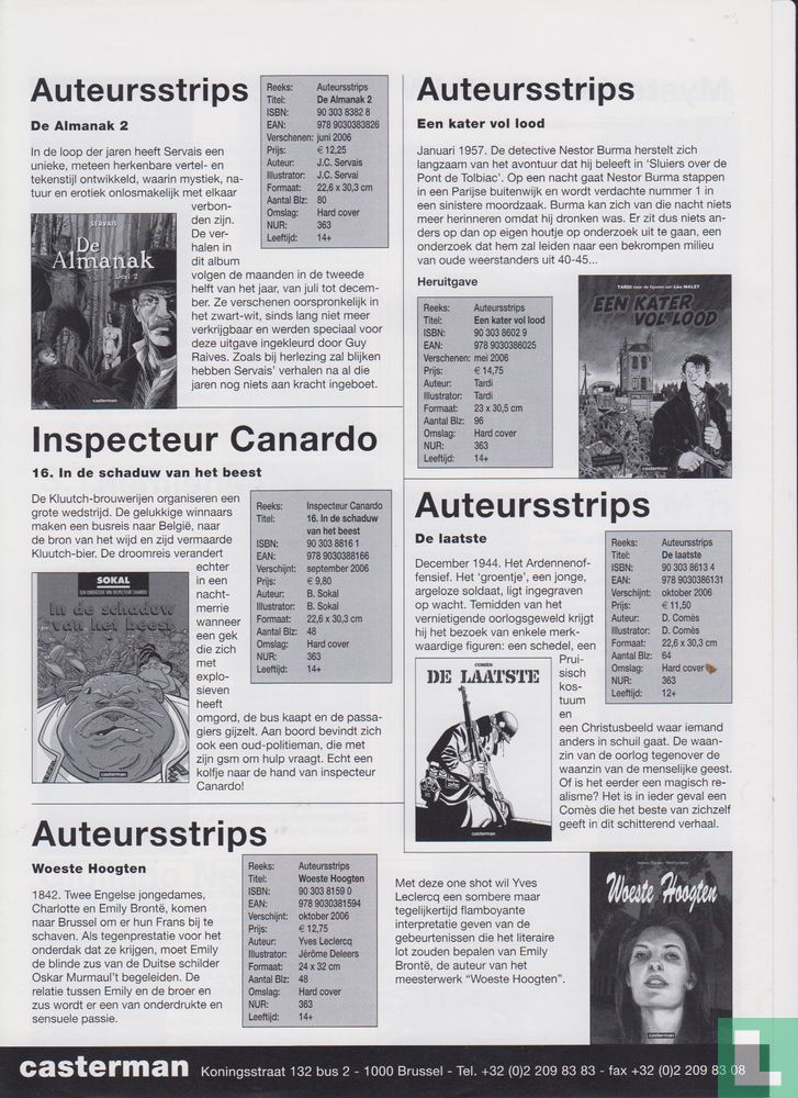 Najaar 2006/2 (2006) - Casterman - LastDodo