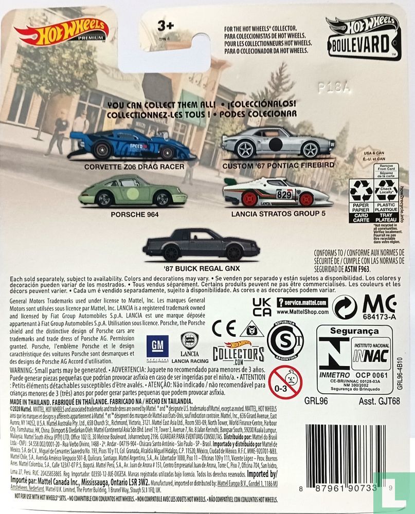 Corvette Z06 Drag Racer 026 (2021) - Hot Wheels - LastDodo