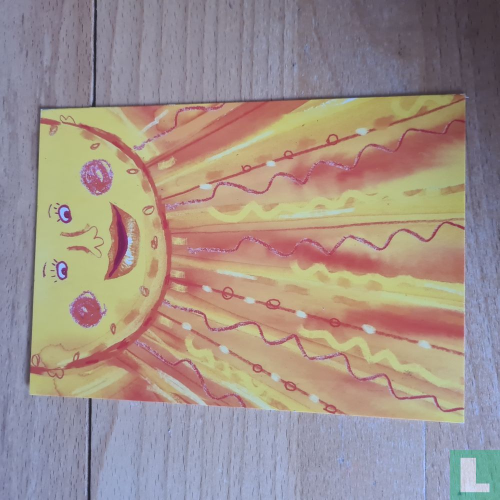 stralende zon 2202D (2002) - Kinderpostzegels (logo) - LastDodo
