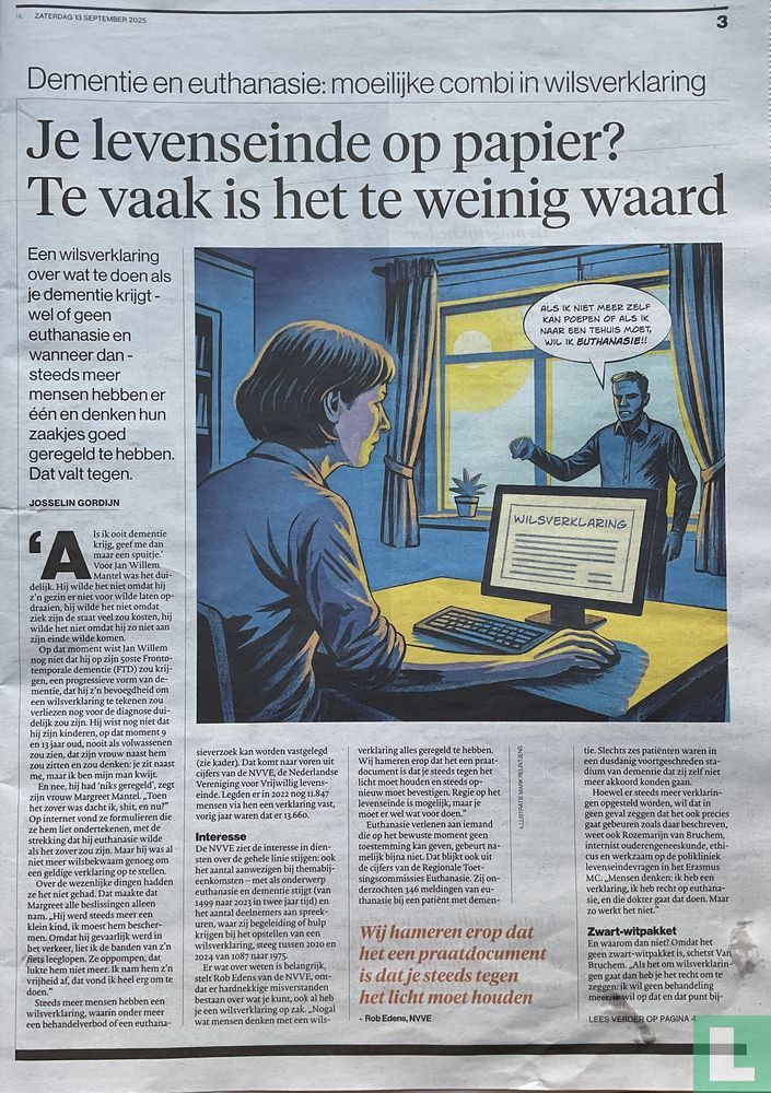 Wel een wil, maar geen weg (2025) - Algemeen Dagblad - LastDodo
