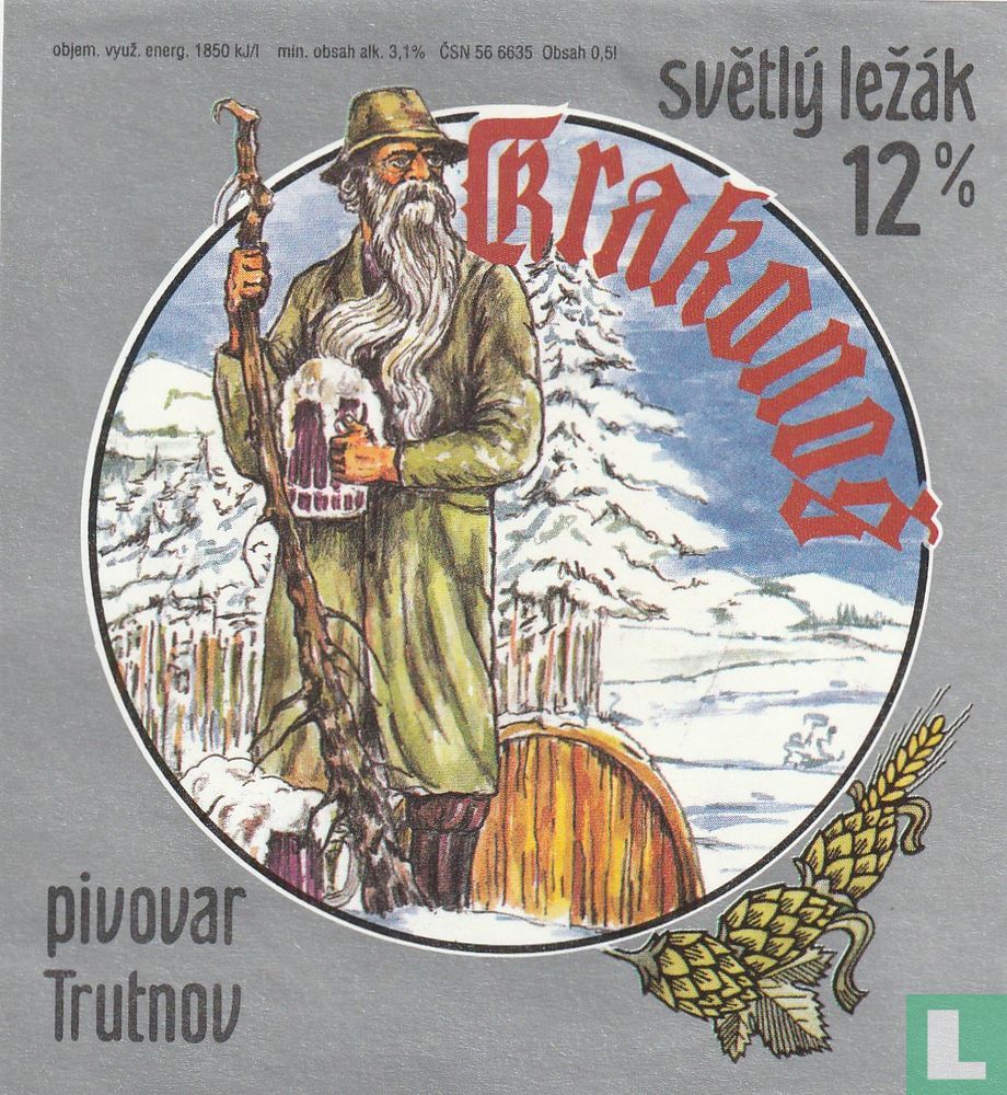 Krakonos svetly lezak 12% - Trutnov Pivovar - LastDodo