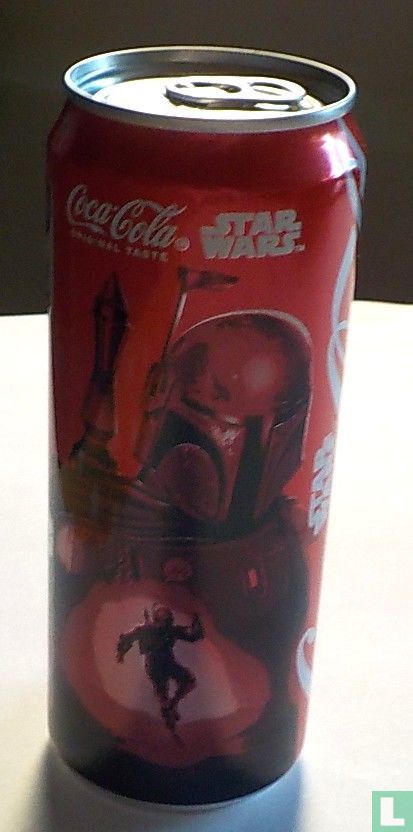 Coca-Cola Star Wars - Boba Fett - Frisdrank - LastDodo