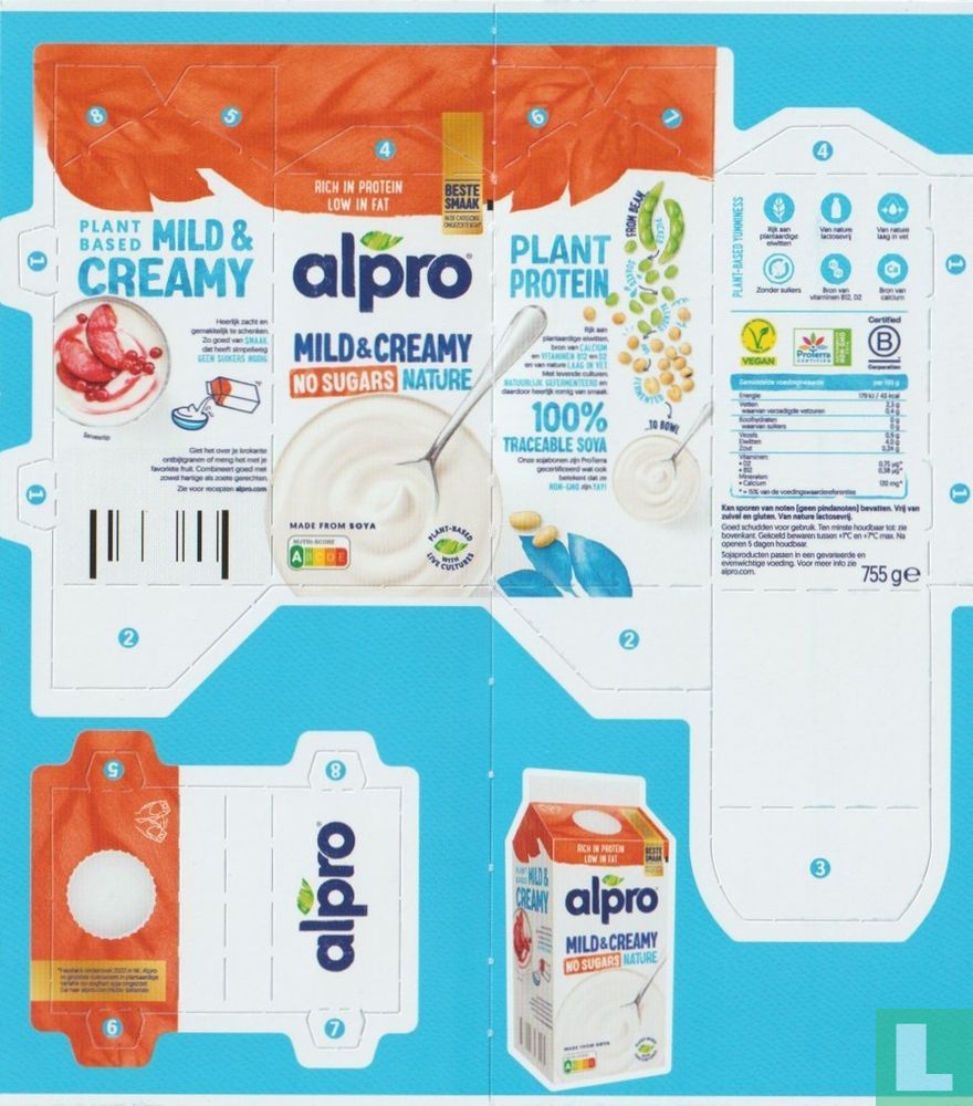 Alpro mild & creamy (2025) - Albert Heijn B.V. - LastDodo