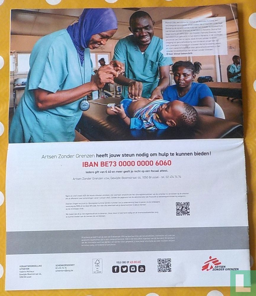 Artsen zonder grenzen magazine 178 178 (2025) - Artsen zonder grenzen magazine - LastDodo