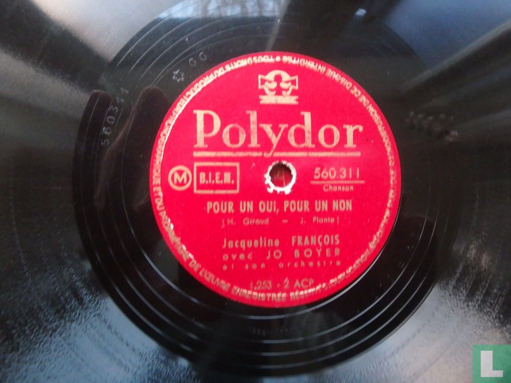 Pour un oui, por un non 78-rpm 560.311 (1950) - Guillemautot ...