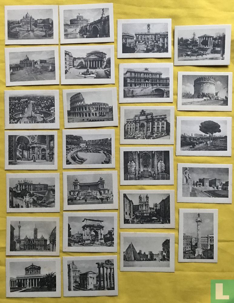 Roma - 25 Finissime Phototype - Kaarten set - LastDodo