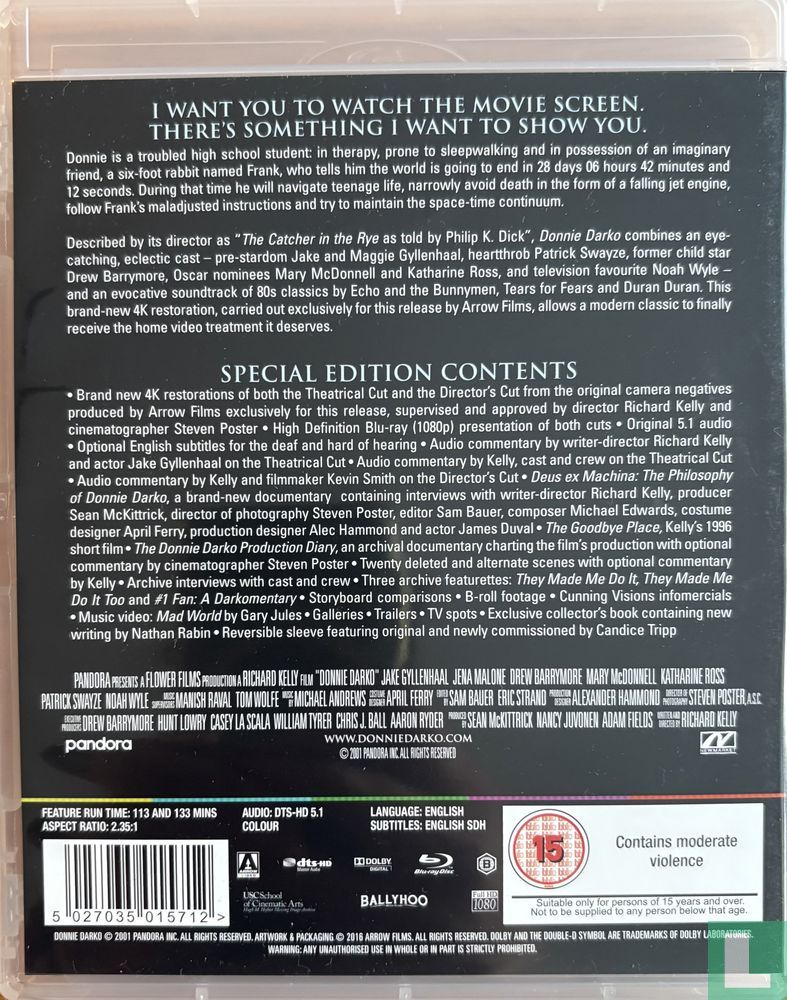 Donnie Darko Blu (2016) - Blu-ray - LastDodo