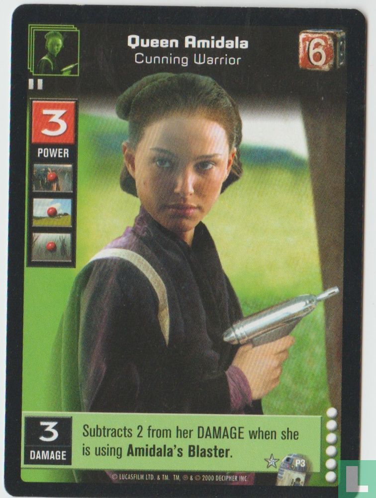 Queen Amidala, Cunning Warrior P3 (2000) - Enhaced Menace of Darth Maul ...