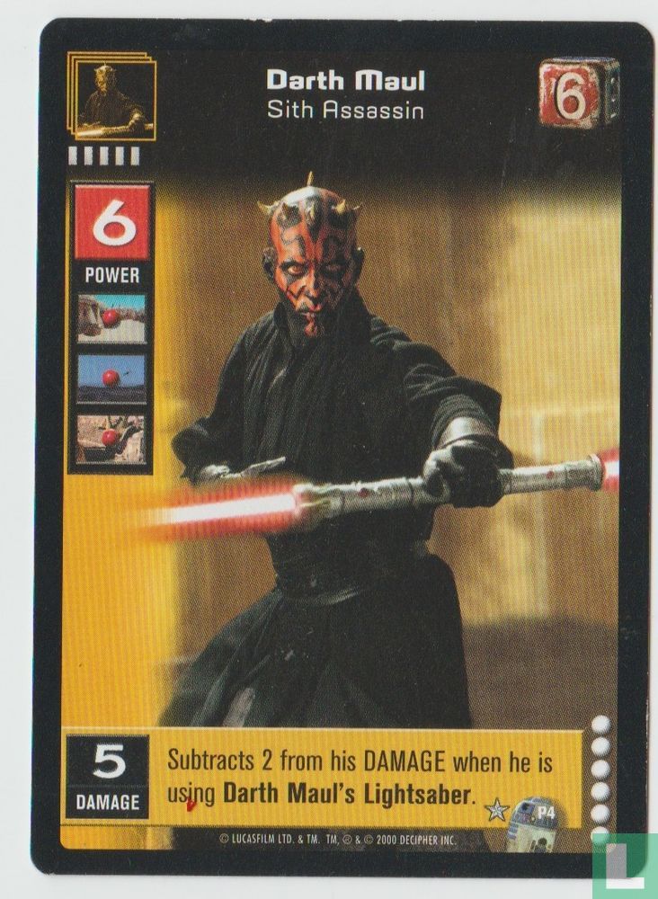 Darth Maul, Sith Assassin P4 (2000) - Enhaced Menace of Darth Maul ...