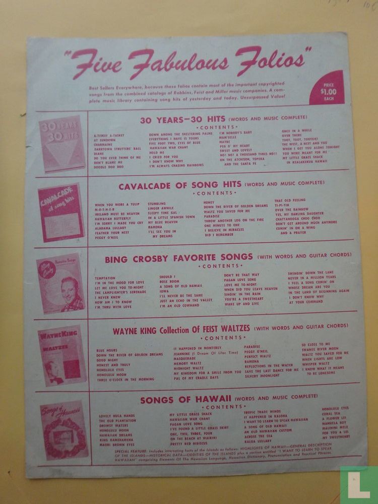 Too Late Now (1951) - Lerner, Alan Jay [1918-1986] - LastDodo