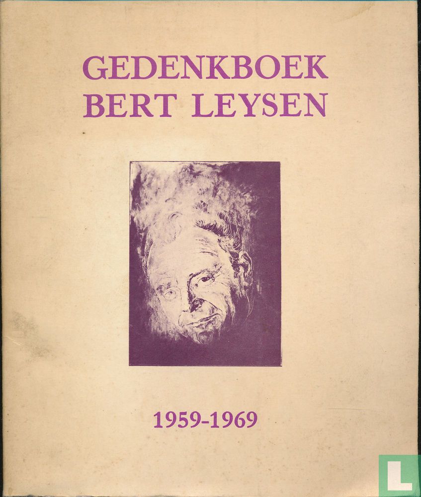 Gedenkboek Bert Leysen (1969) - Gedenkboek - LastDodo