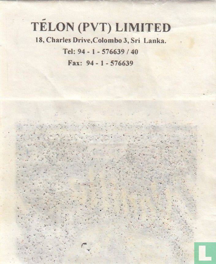 Vanilla Tea - Télon - LastDodo