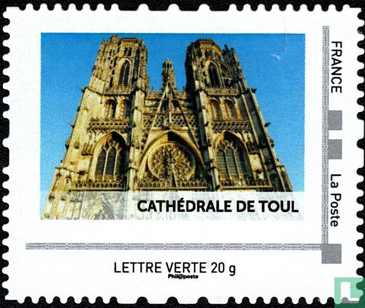 Kathedraal van Toul LETTRE VERTE 20 g (2013) - Frankrijk - LastDodo