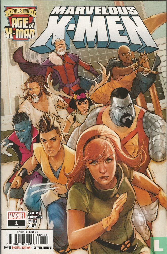 AGE OF X-MAN: THE MARVELOUS X-MEN 1 1 a (2019) - Colossus - LastDodo