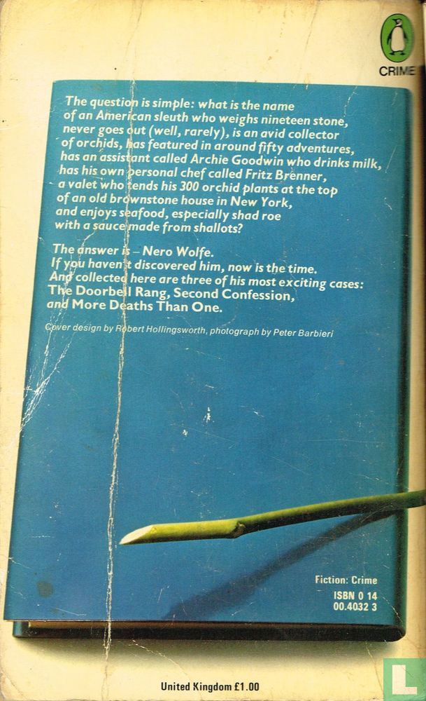 The first Rex Stout omnibus (1977) - Stout, Rex - LastDodo