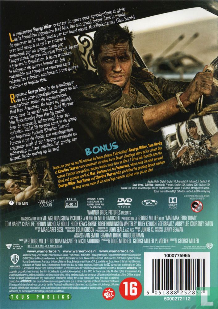 Mad Max: Fury Road DVD (2020) - DVD - LastDodo