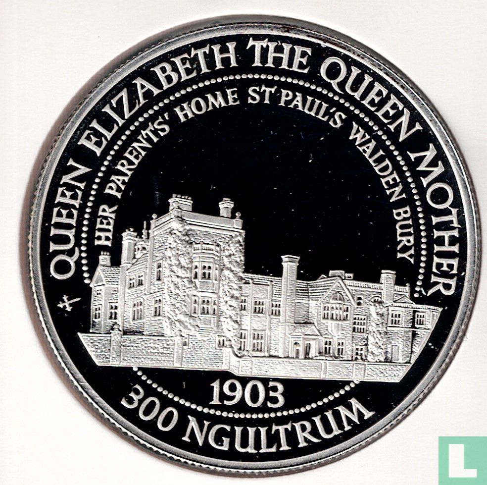 Bhutan 300 ngultrums 1995 (PROOF) KM# (1995) - Bhutan - LastDodo