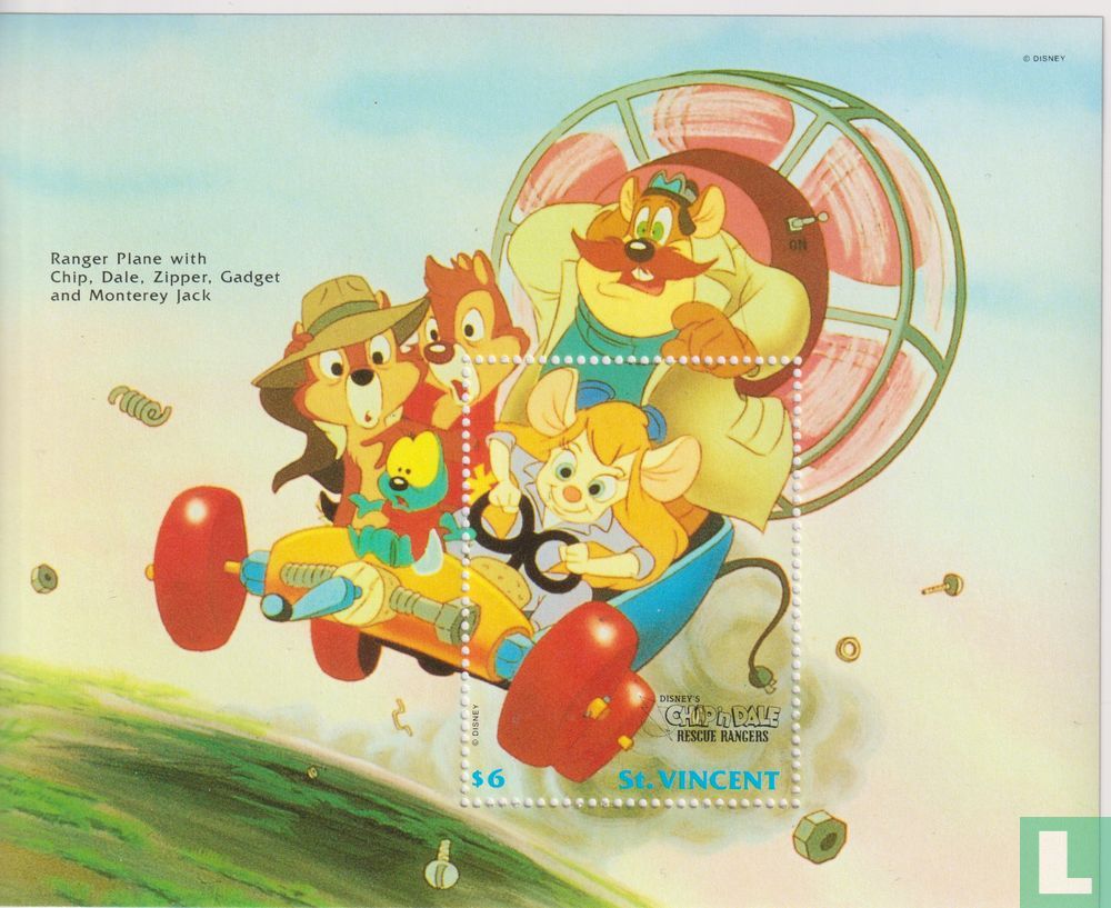 Chip and Dale 6 (1992) - Saint Vincent and the Grenadines - LastDodo