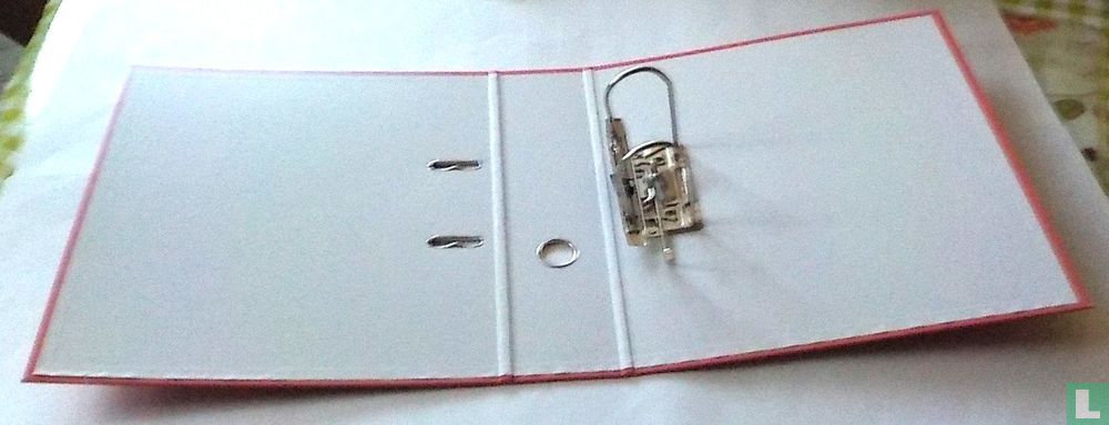 Ordner A4 - 8 cm - Expertz - rood - Ring binder - LastDodo