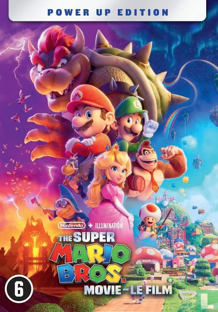 The Super Mario Bros. Movie / le Film DVD (2023) - DVD - LastDodo