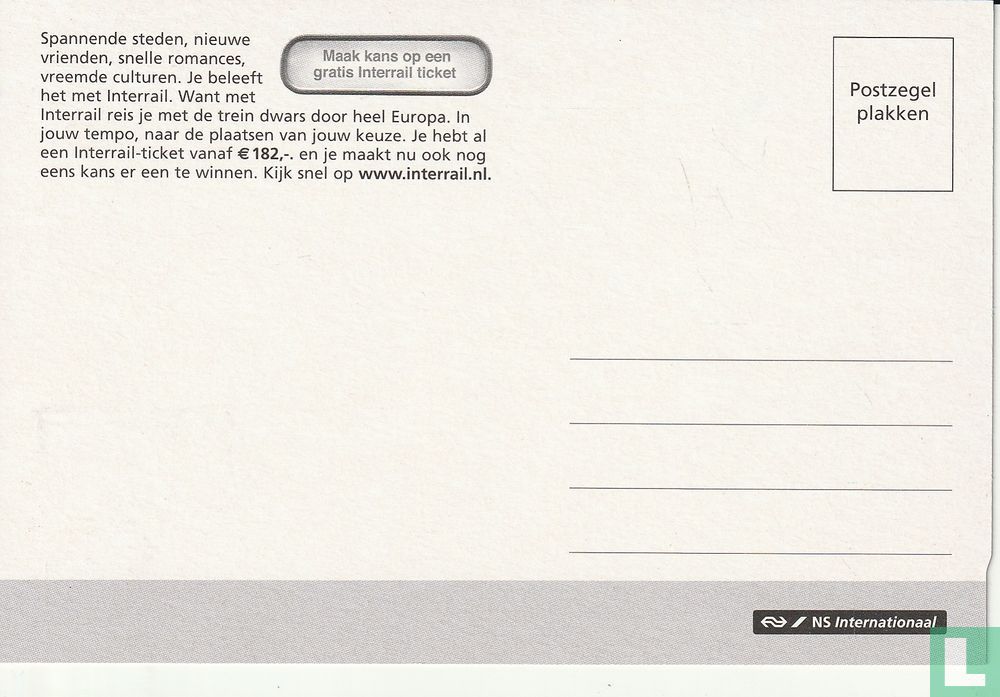 NS Internationaal / Interrail - Dutch railways - LastDodo