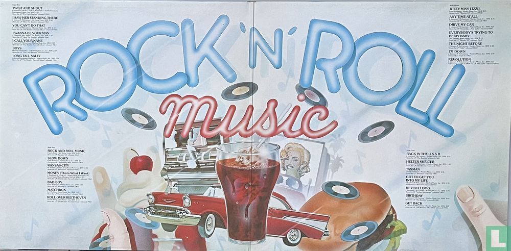 Rock 'n' Roll Music LP 5C 178-06137/8 (1976) - Beatles, The - LastDodo