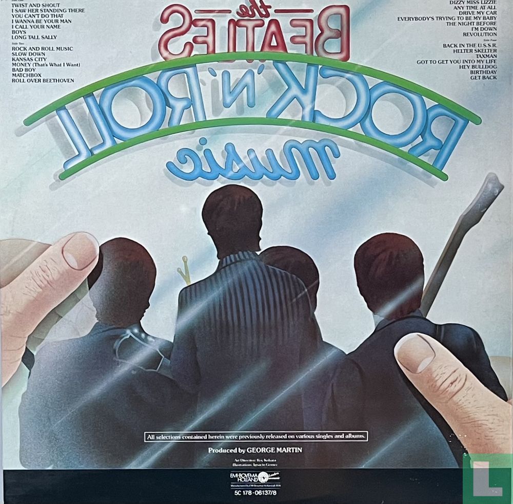 Rock 'n' Roll Music LP 5C 178-06137/8 (1976) - Beatles, The - LastDodo
