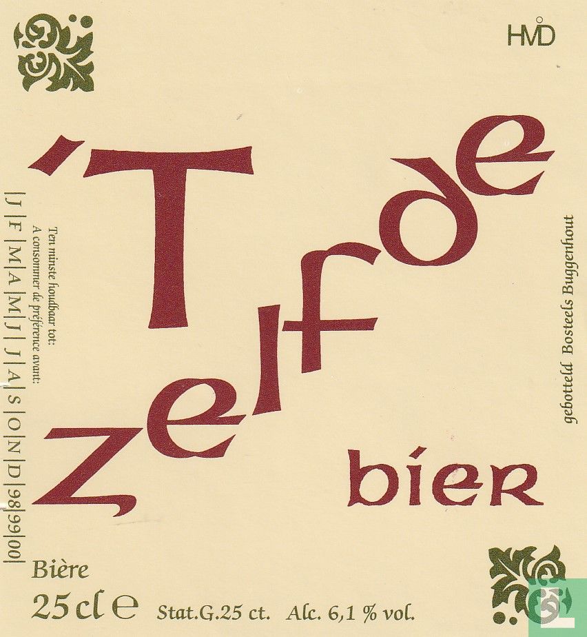 't Zelfde Bier (1998) - Bosteels, Buggenhout - LastDodo