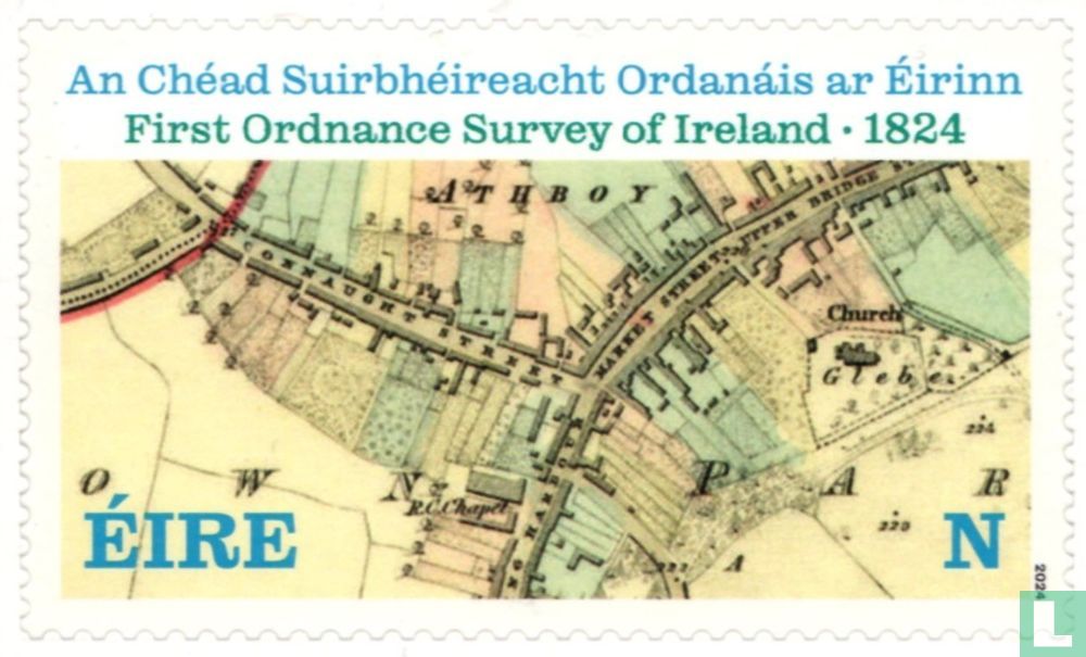 200 years Ordnance Survey of Ireland N (2024) - Ireland - LastDodo