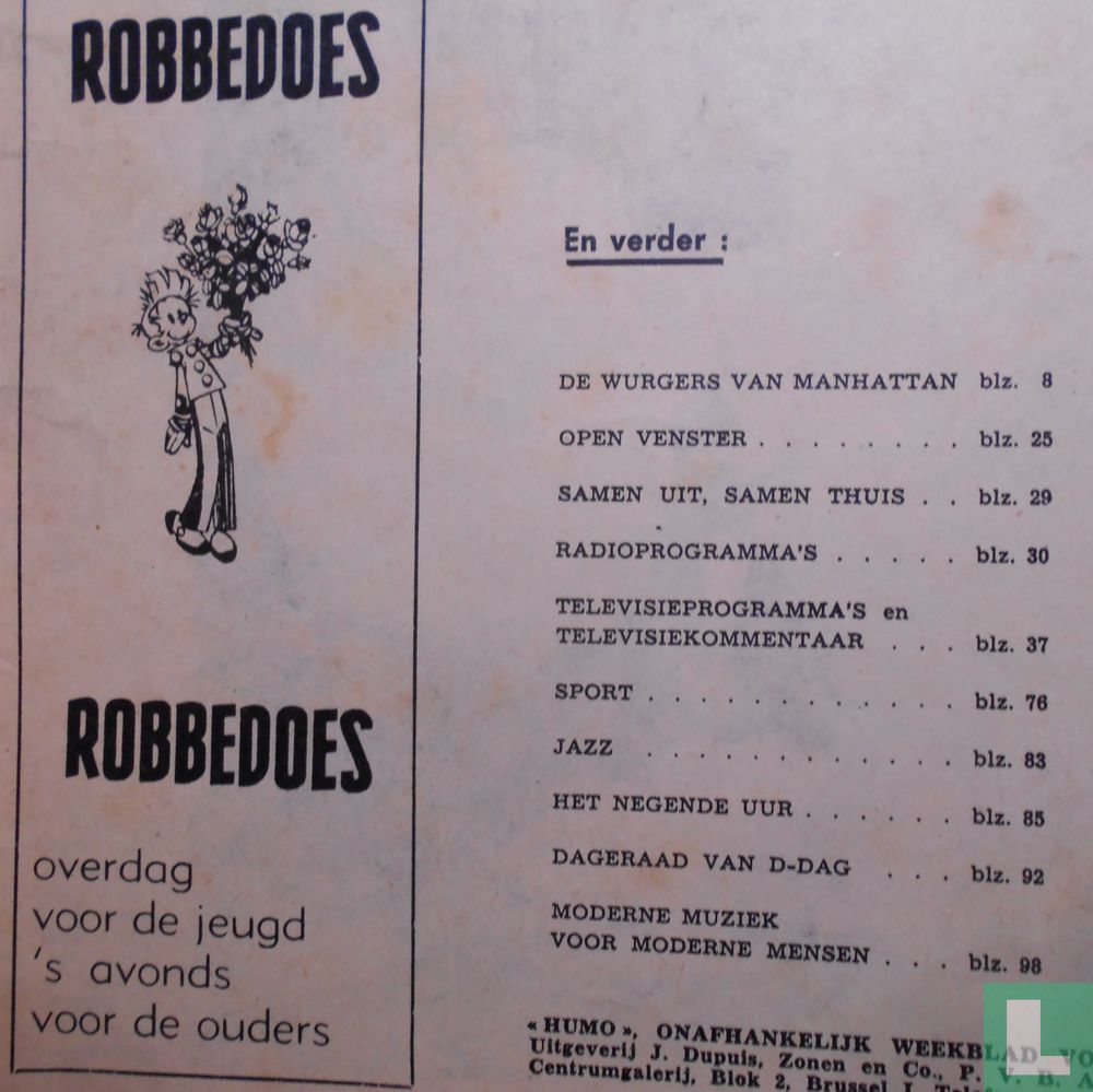 Humo 1014 1014 (1960) - Humo - LastDodo