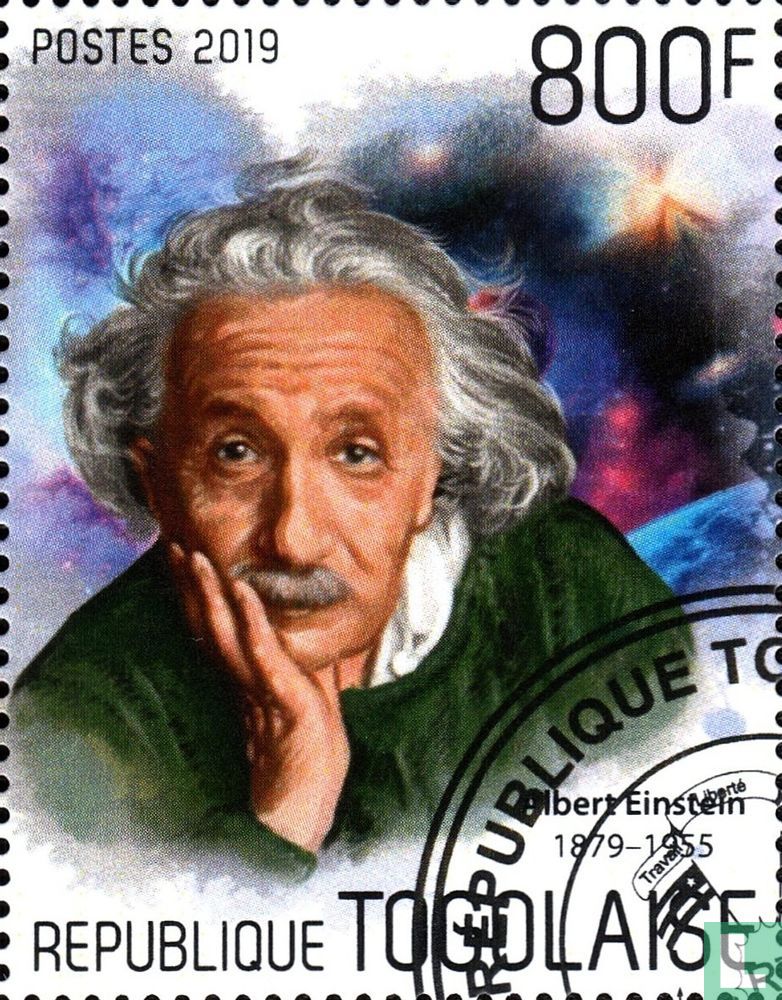 140 years of Albert Einstein 800 (2019) - Togo - LastDodo