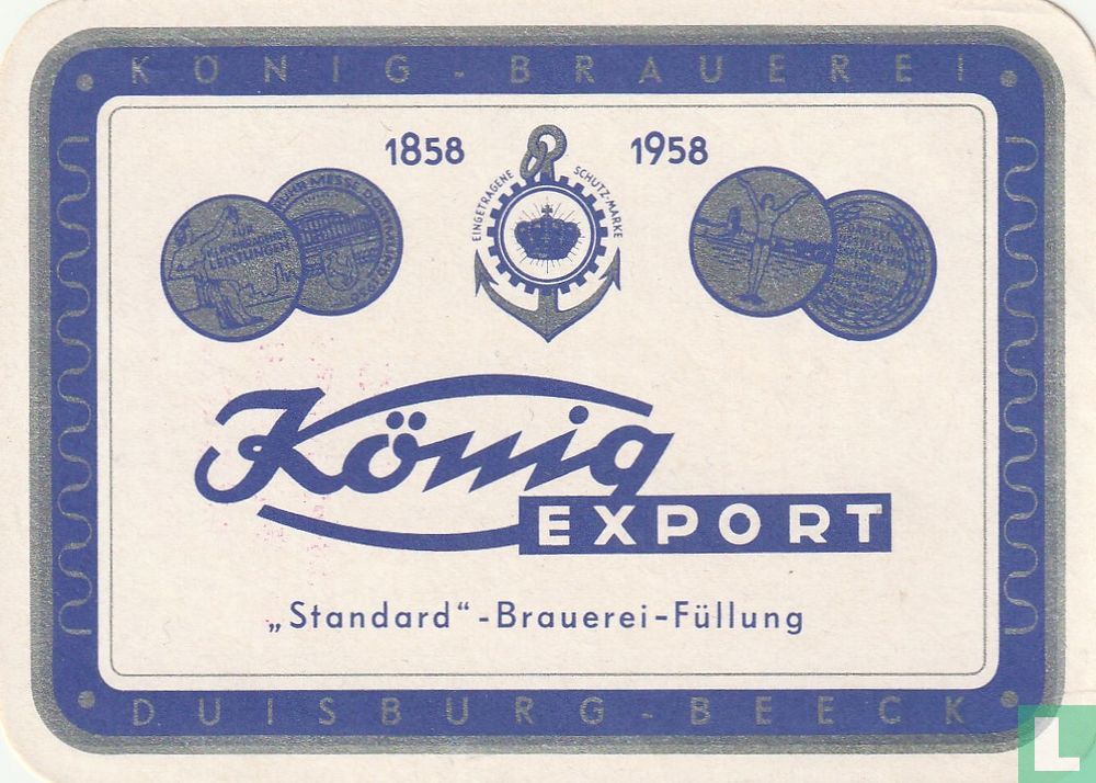 König Export - König-Brauerei, Duisburg - LastDodo