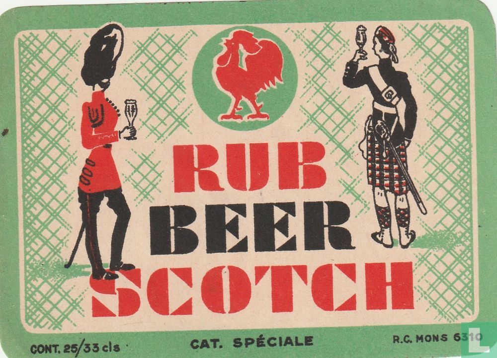 Rub beer scotch - Potvin-Grard, Jemappes - LastDodo