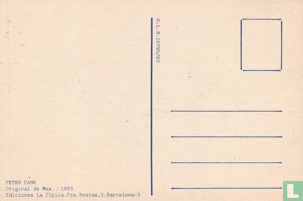 PETER PANK D.L.B. 16795/83 (1983) - Barcelona - LastDodo