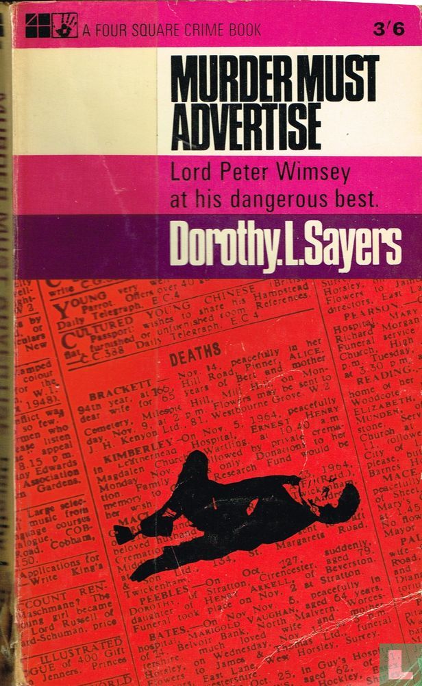 Murder Must Advertise 668 (1965) - Lord Peter Wimsey - LastDodo