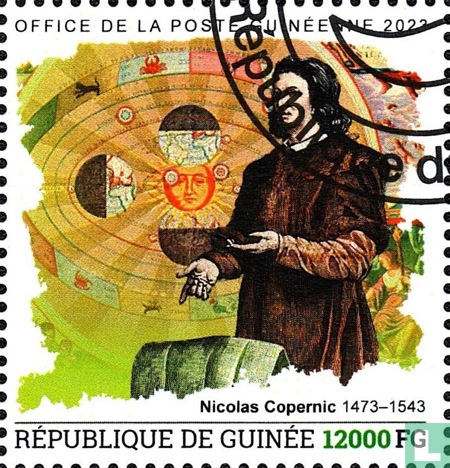 550 ans de Nicolas Copernic 12000 (2023) - Guinée - LastDodo