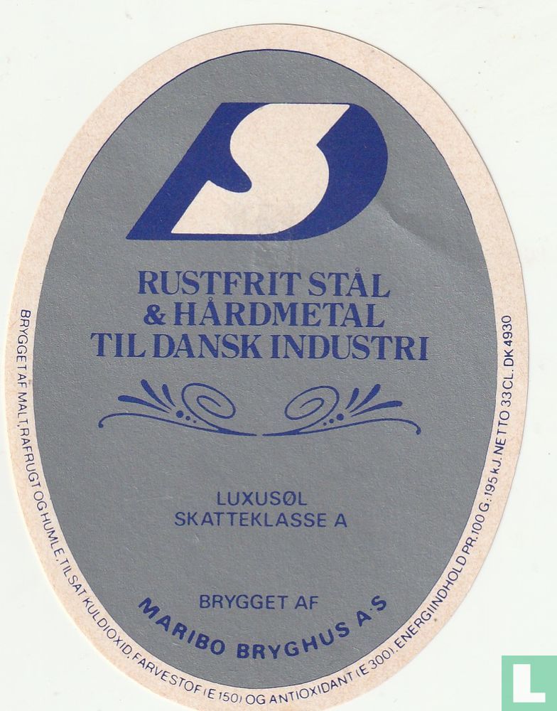 Maribo Rustfrit stal & Hardmetal - Bryggeri Maribo - LastDodo