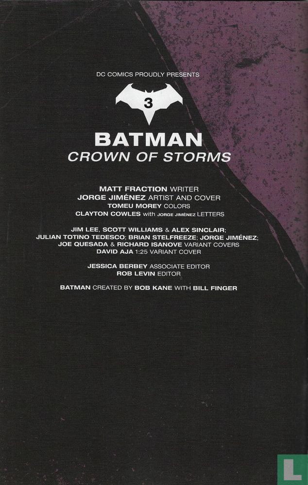 Batman 3 3 b (2025) - Batman - LastDodo