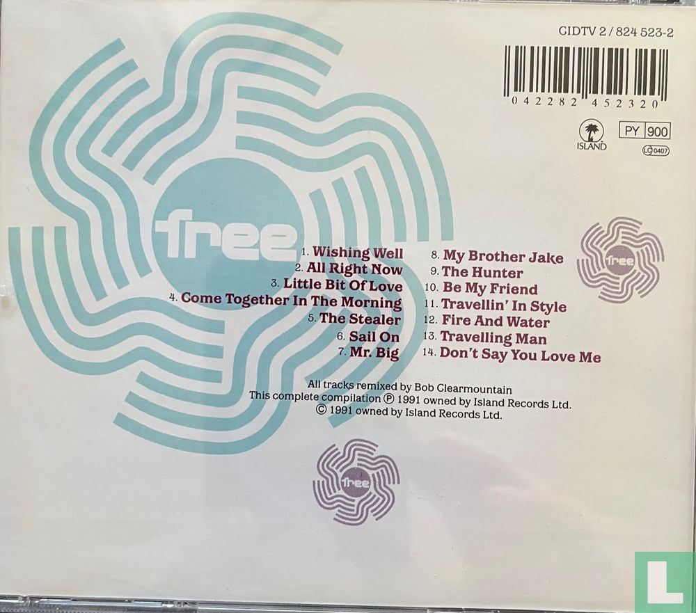 All Right Now CD CIDTV 2 824 523-2 (1991) - Free - LastDodo